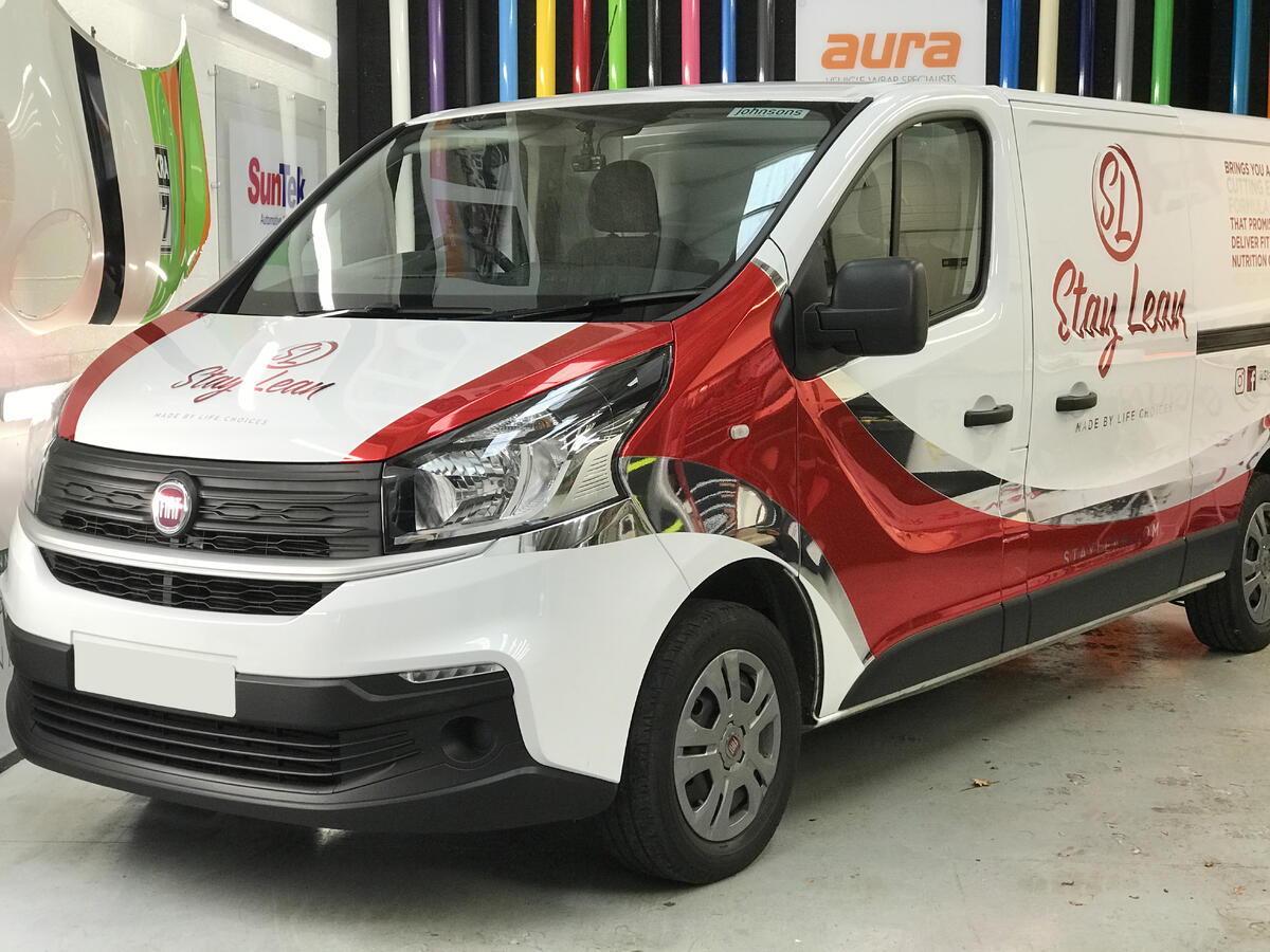Chrome Vinyl Wrapping | Aura Signs